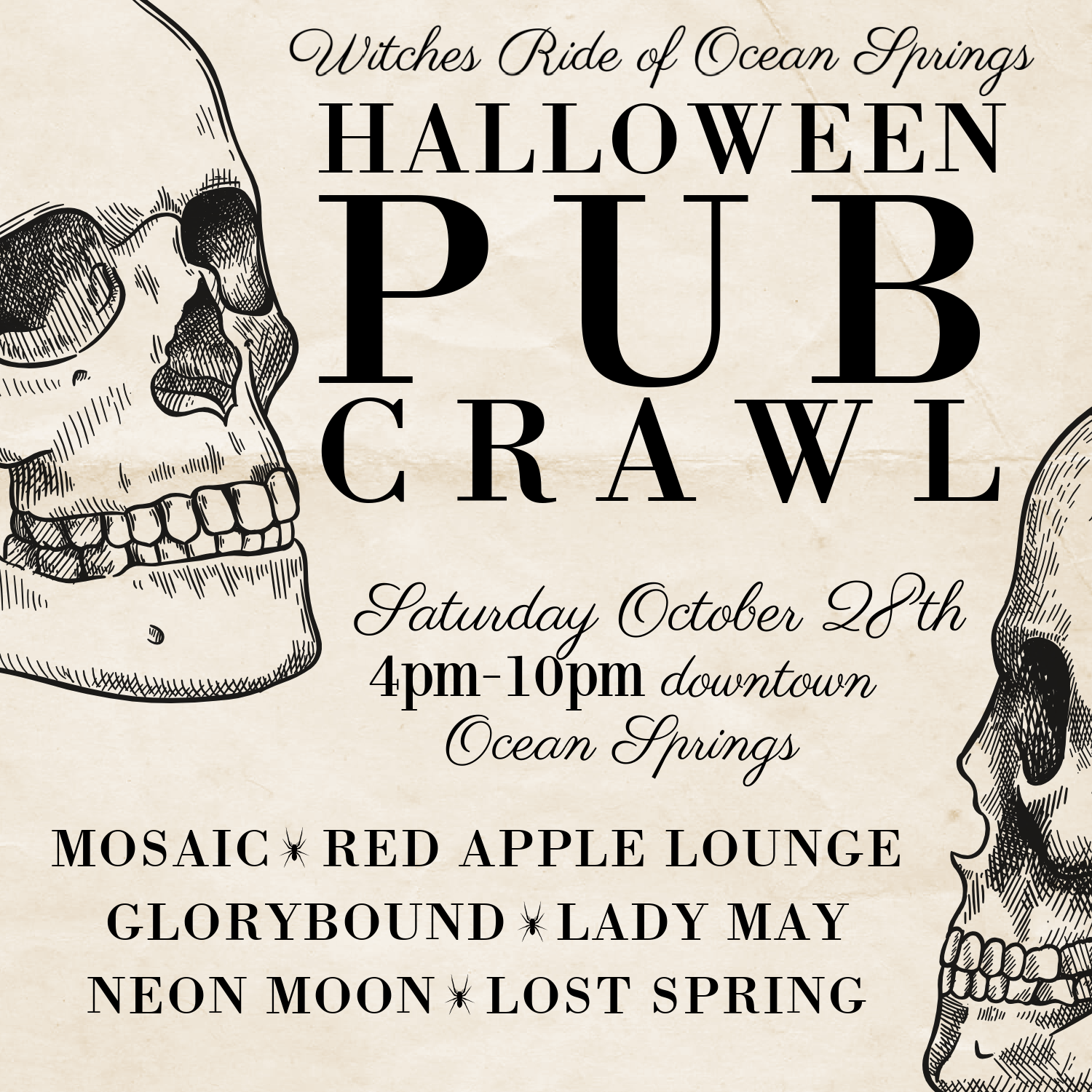 Pub Crawl | Witches Ride of Ocean Springs
