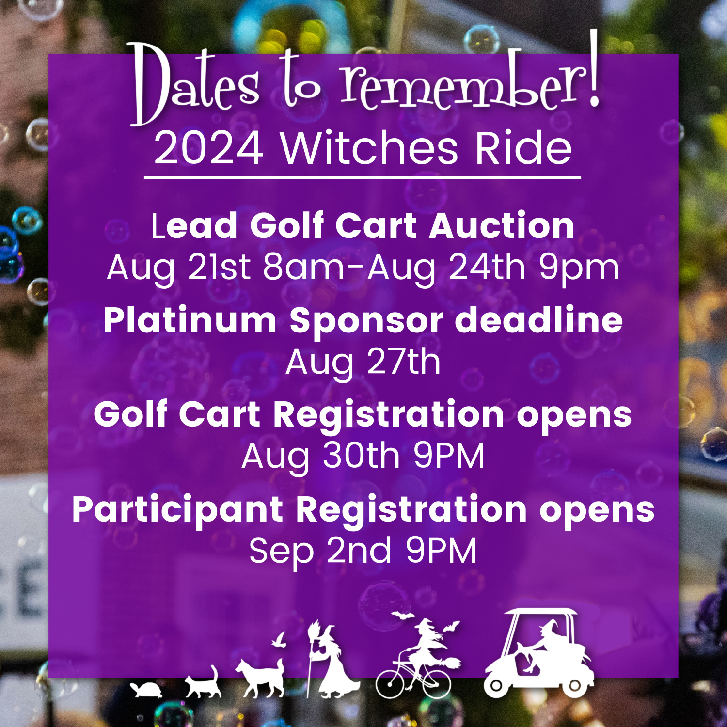 Ride With Us | Witches Ride of Ocean Springs
